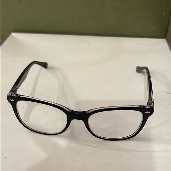 Ray-Ban | Accessories | Rayban Black On Transparent Rx 5285 | Poshmark